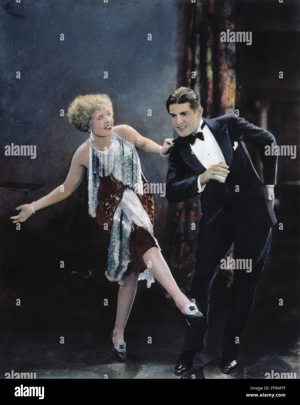 CHARLESTON DANCERS, 1920s. /nAmerican Charleston dancers. Oil over a ...