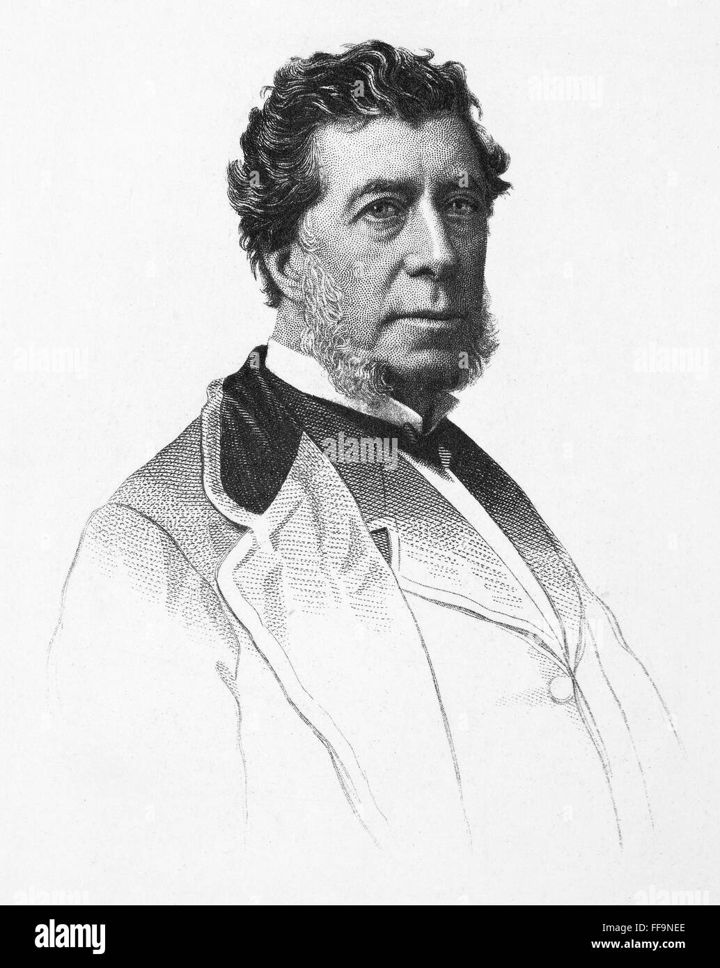 HAMILTON FISH (1808-1893). /nAmerican statesman. Etching, 19th century ...