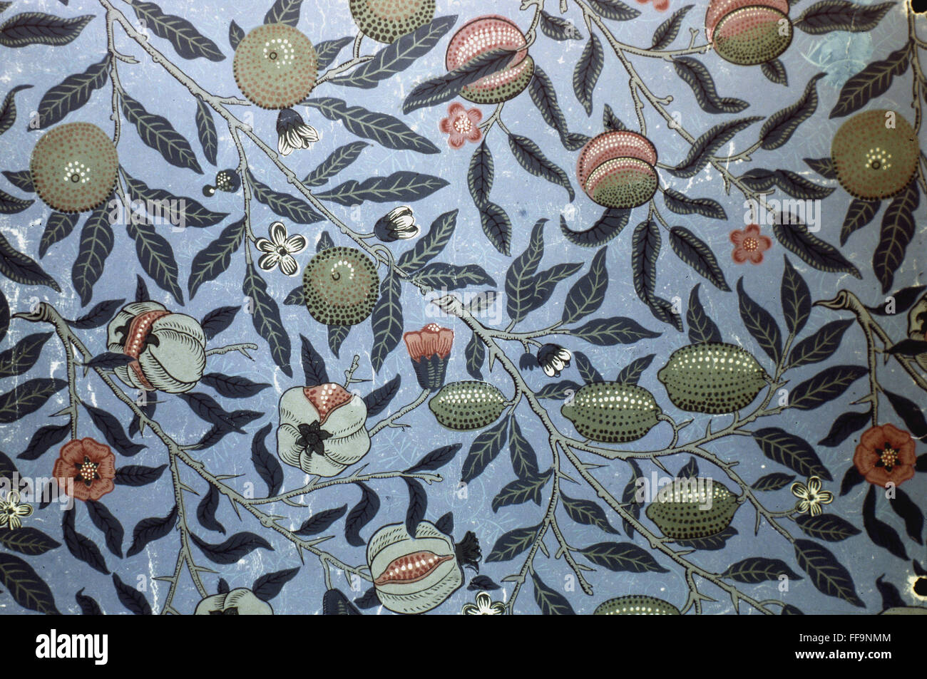 MORRIS: WALLPAPER, 1864. /nWilliam Morris 'Fruit or Pomegranate ...