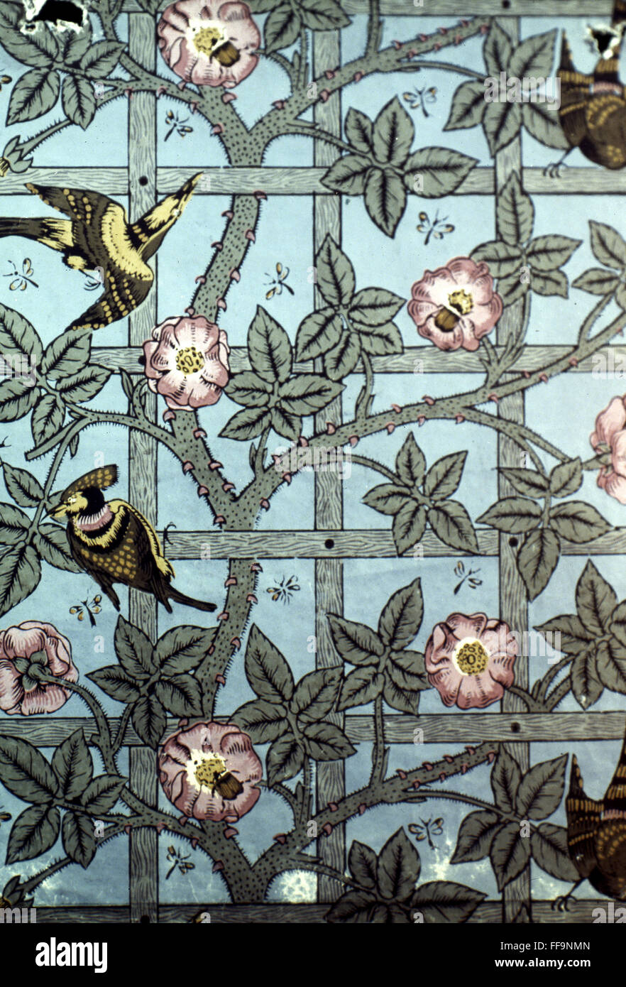 William morris wallpaper hi-res stock photography and images - Alamy