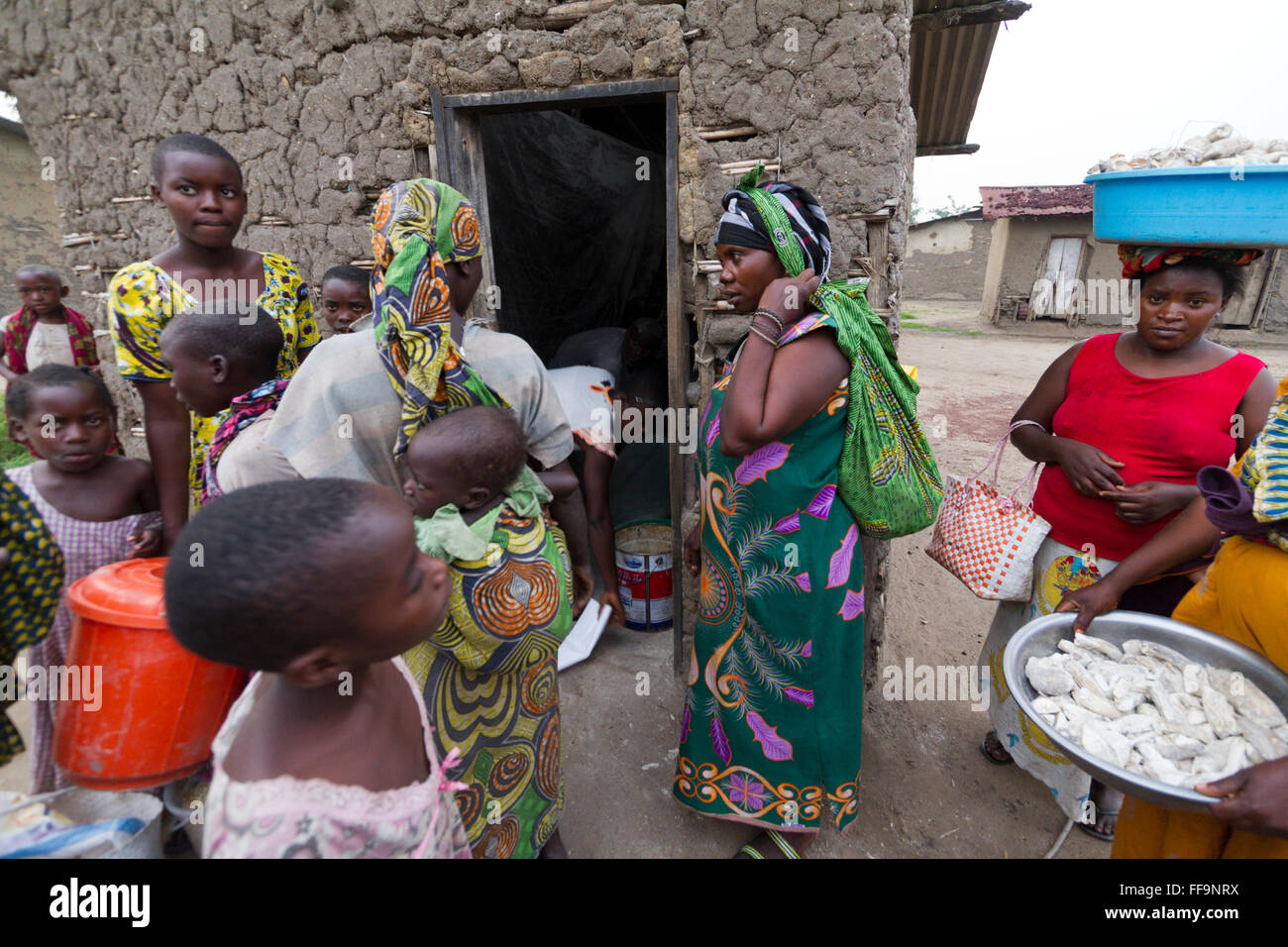 Traditional miller in Kiwanja near Rutshuru ,North Kivu, Democratic ...