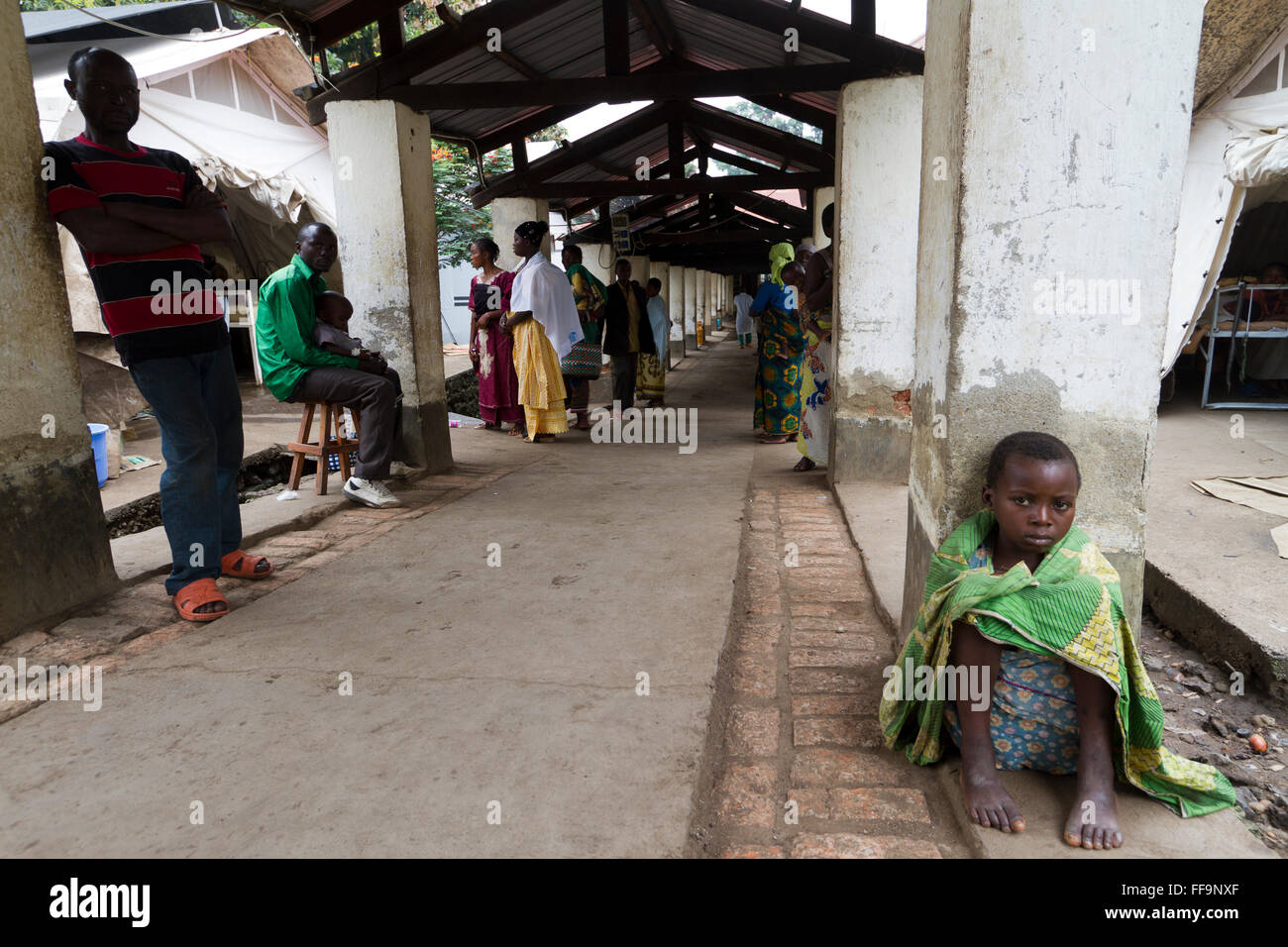 kid inside the MSF hospital in Rutshuru ,North Kivu, Democratic ...