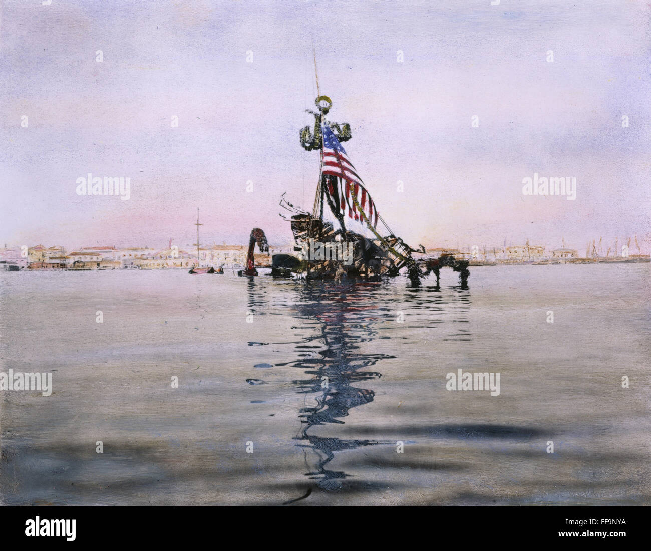 Mast of uss maine hi-res stock photography and images - Alamy