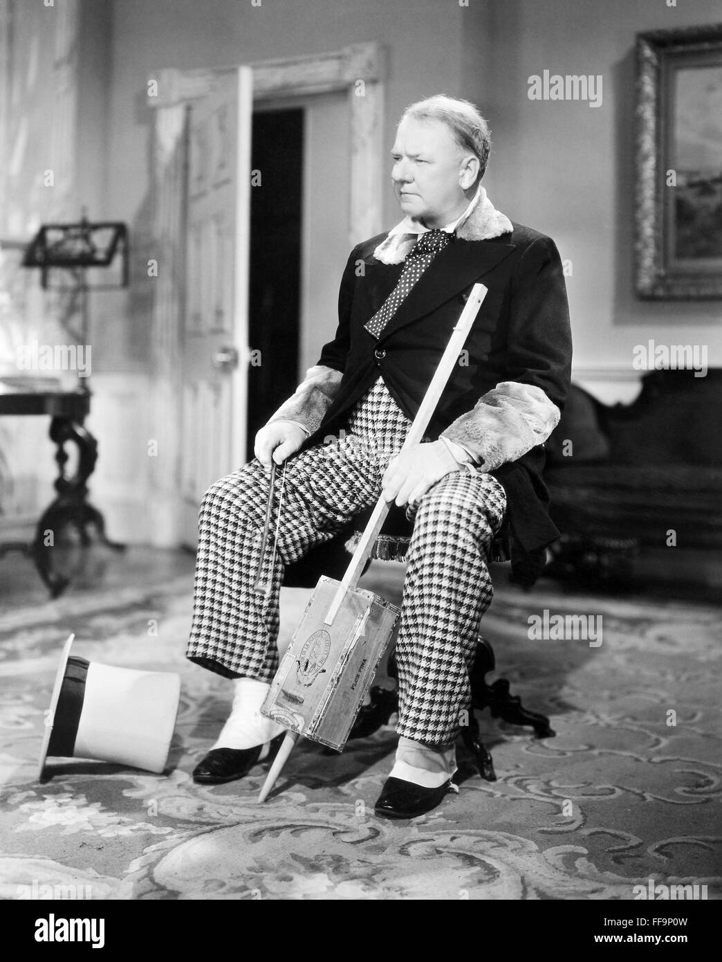 W.C. FIELDS (1879-1946). /nAmerican comedian. In a scene from 'Poppy,' 1936 Stock Photo - Alamy