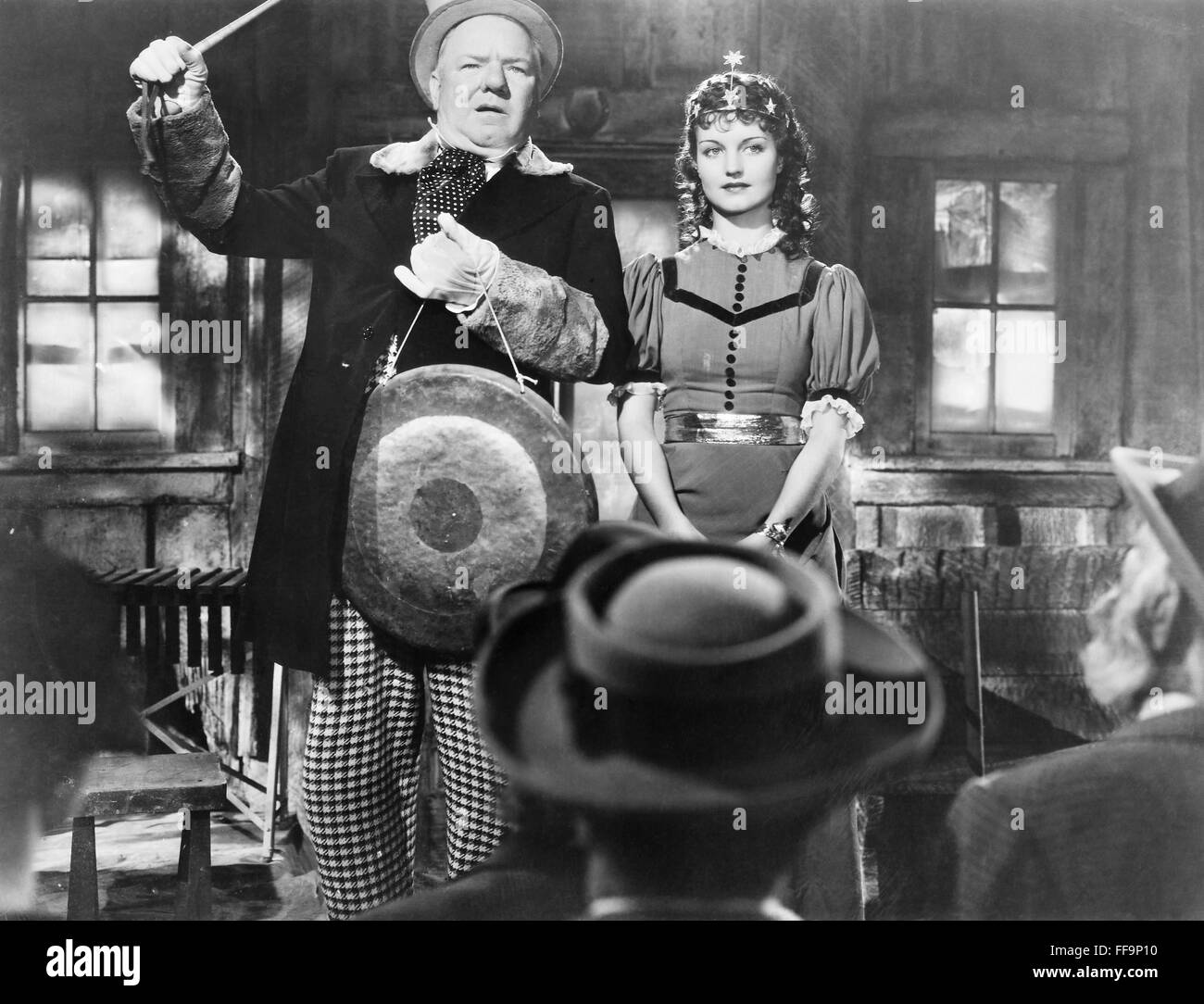 W.C. FIELDS (1879-1946). /nAmerican comedian. W.C. Fields and Rochelle Hudson in 'Poppy,' 1936 ...