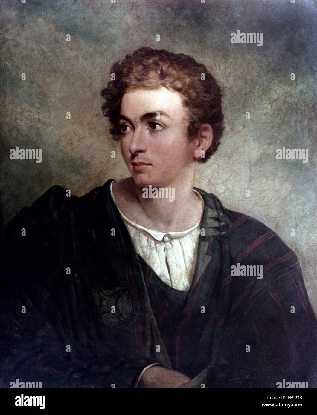 RICHARD LEMON LANDER. /nEnglish explorer. Canvas, c1835, by William ...