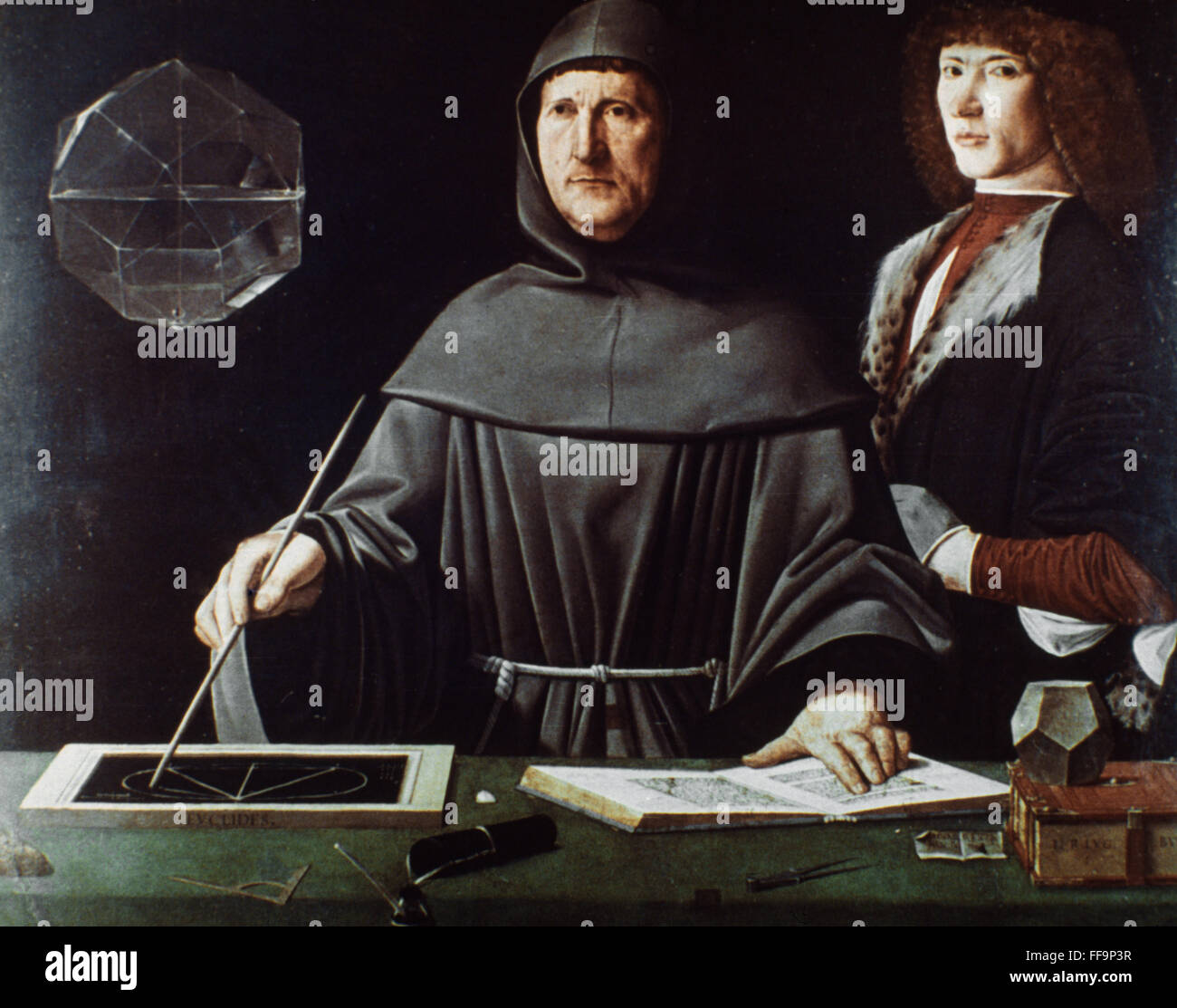 LUCA PACIOLI (1445?-?1514). /nItalian mathematician and Franciscan ...