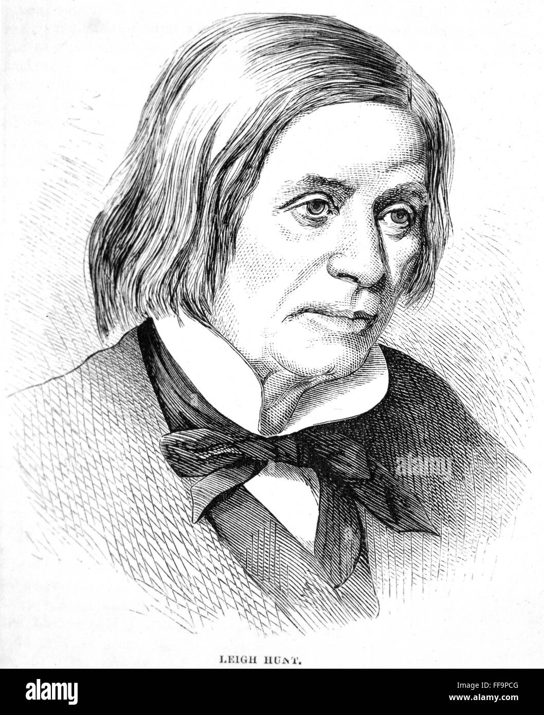 JAMES HUNT (1784-1859). /nJames Henry Leigh Hunt. English essayist and ...