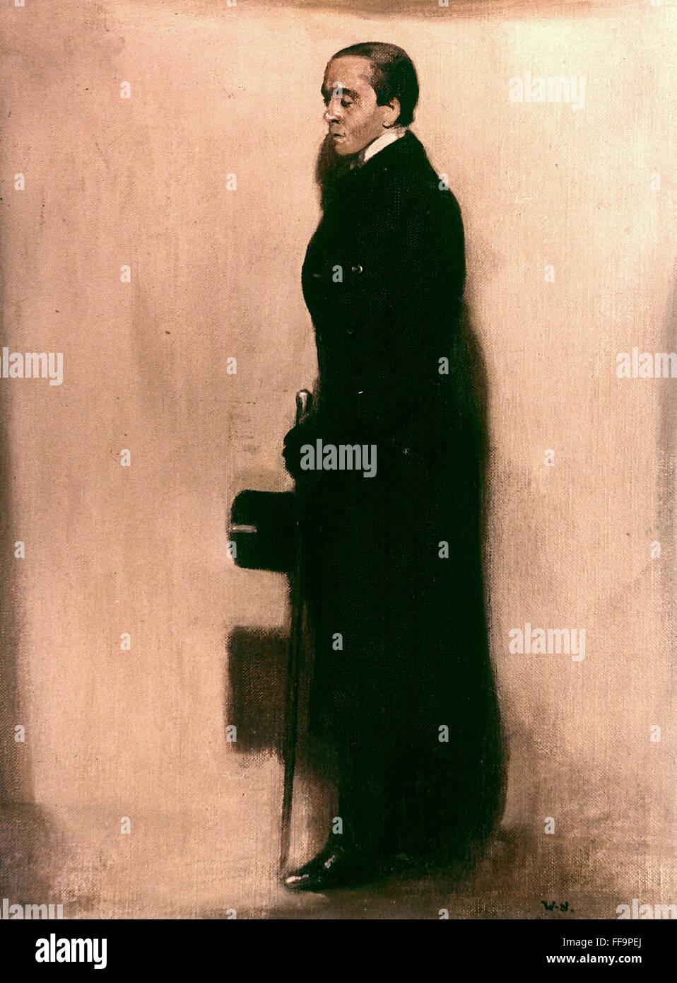 MAX BEERBOHM (1872-1956). /nEnglish critic and caricaturist. Canvas ...