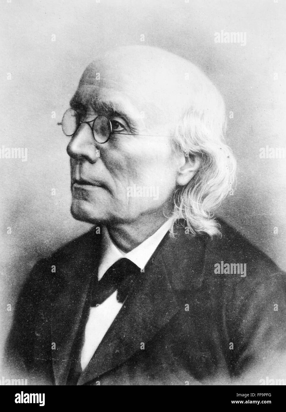 GUSTAV THEODOR FECHNER (1801-1887). /nGerman physicist, philosopher ...