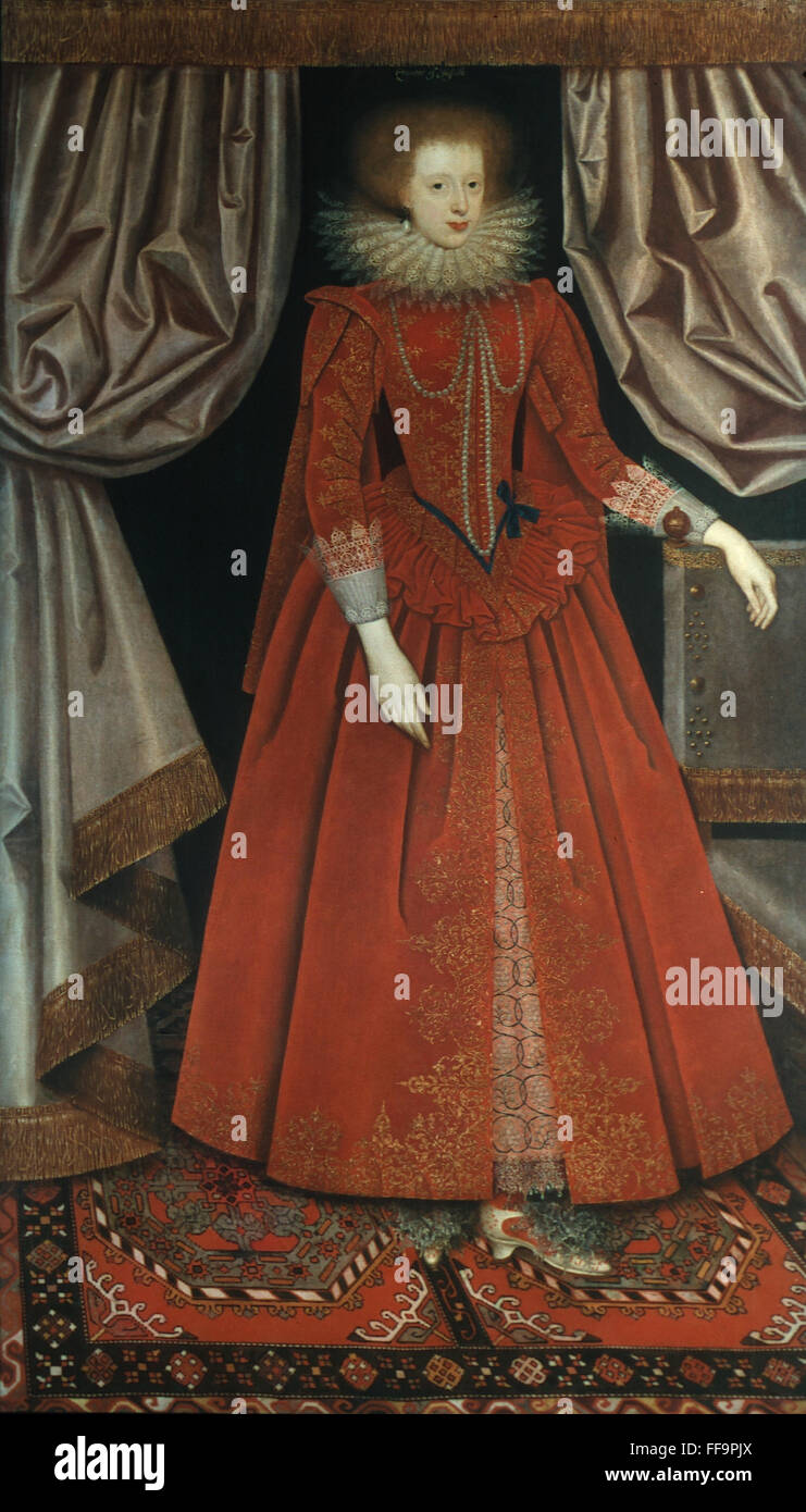 LARKIN: CATHERINE KNEVET. /nCountess of Suffolk. Oil painting by ...