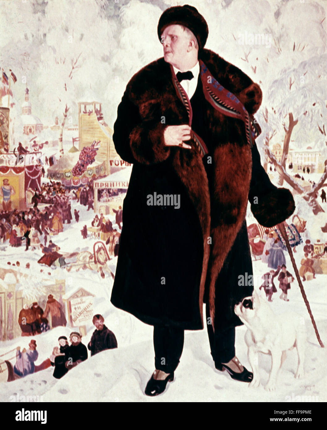 Russian singer chaliapin 1873 1938 High Resolution Stock Photography ...