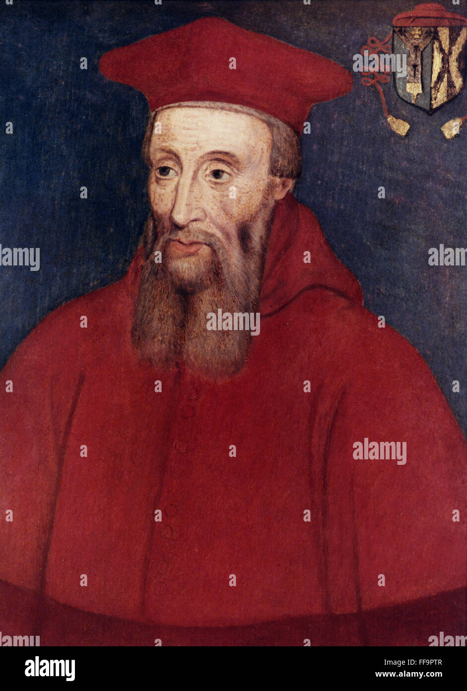 CARDINAL POLE (1500-1558). /nReginald, Cardinal Pole. English Roman ...