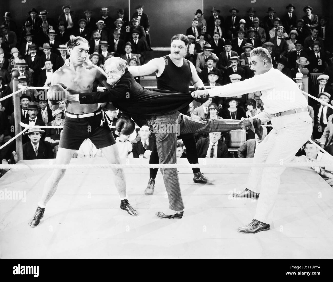SILENT FILM STILL: BOXING Stock Photo - Alamy