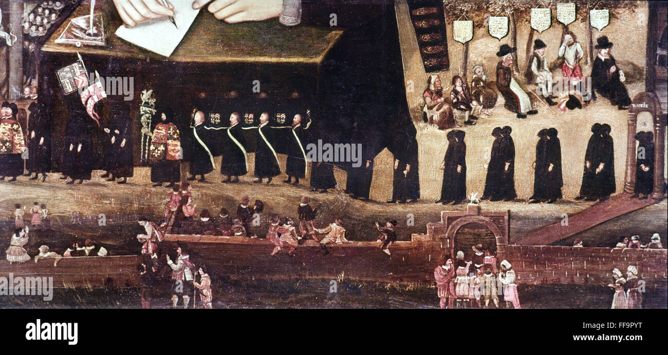 SIR HENRY UNTON /n(c1557-1596). English soldier and diplomat. Funeral ...