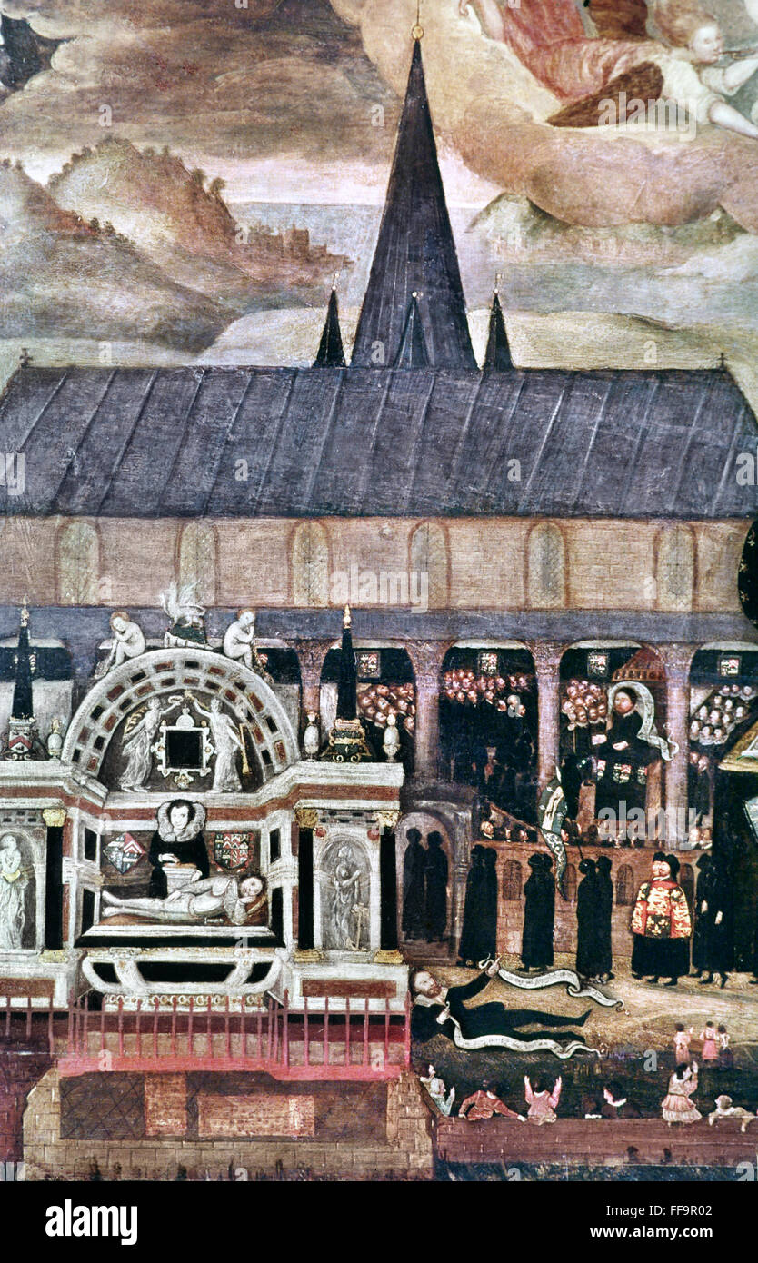 SIR HENRY UNTON /n(c1557-1596). English soldier and diplomat. Funeral ...