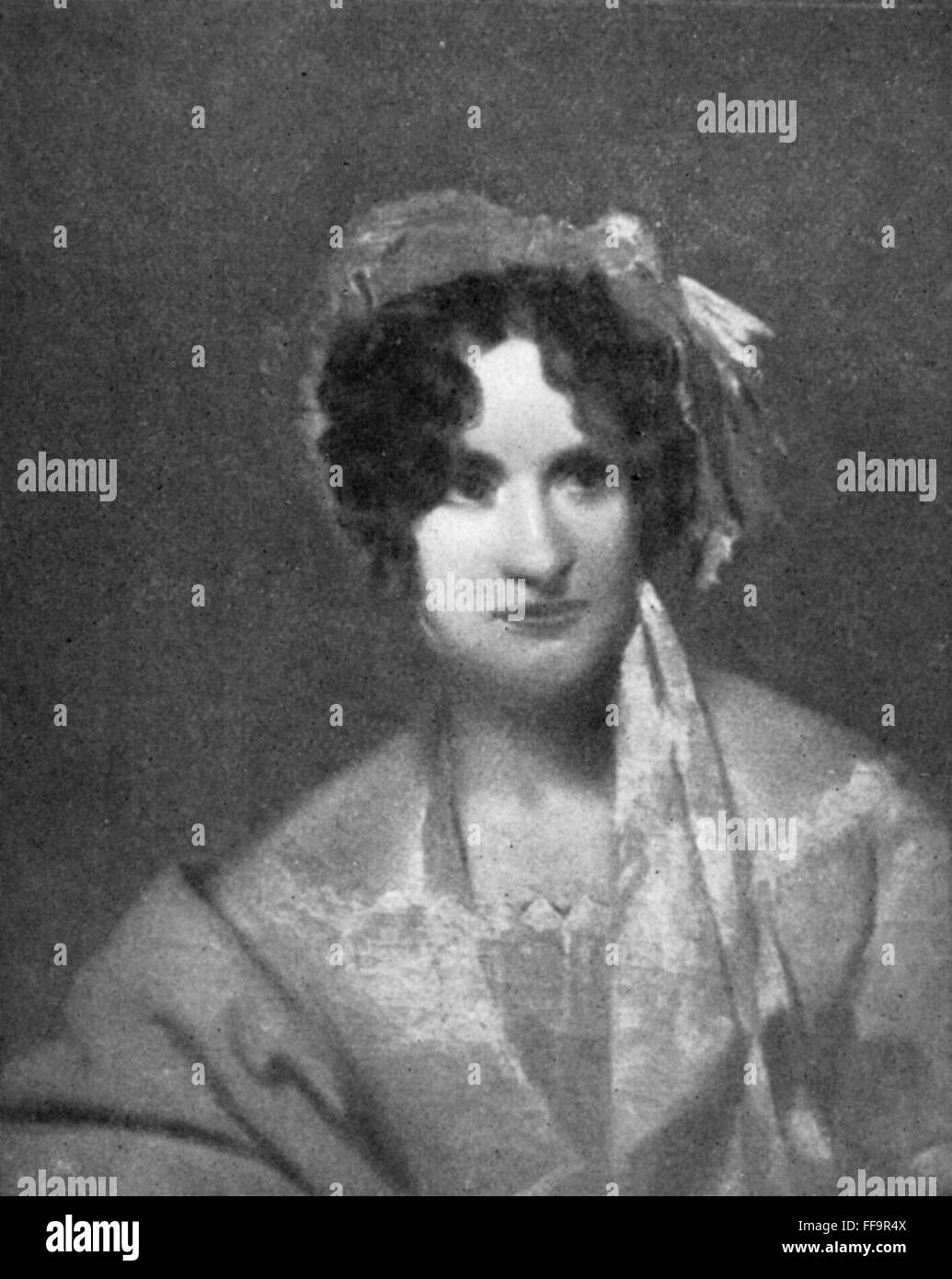 SARAH HELEN WHITMAN /n(1803-1878). American poet. Oil, American, 19th ...