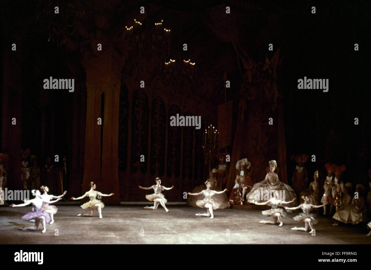 BALLET: SLEEPING BEAUTY. /nThe Fairies dance at the Wedding. Act 3 Stock Photo - Alamy