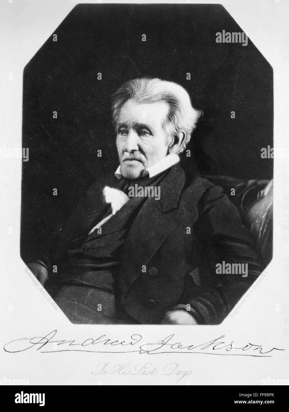 ANDREW JACKSON (1767-1845). /nSeventh President of the United States ...