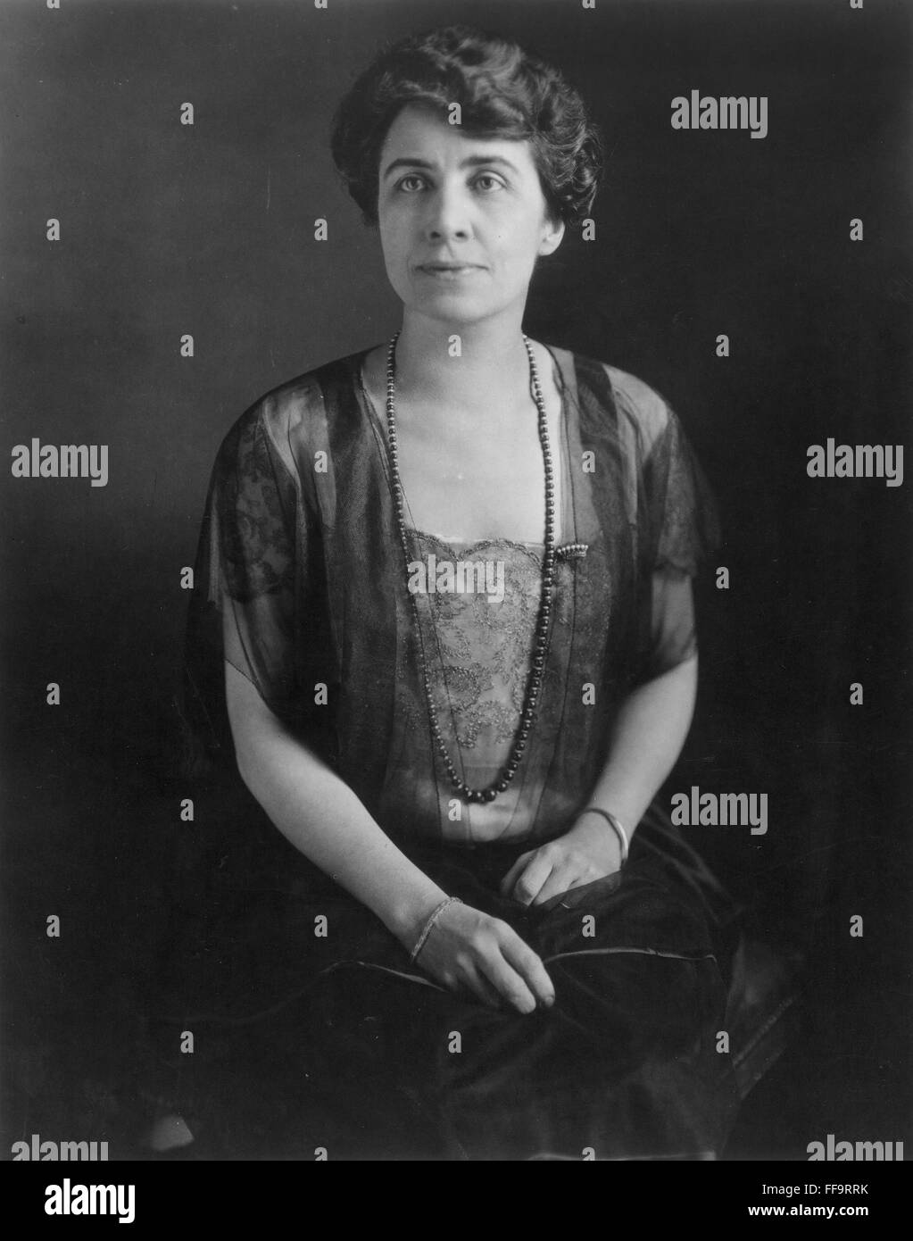 GRACE ANNA COOLIDGE /n(1879-1957). Mrs. Calvin Coolidge. Photographed ...