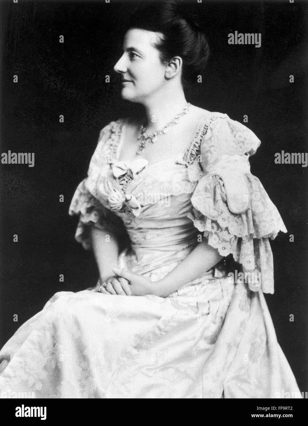 EDITH K. C. ROOSEVELT /n(1861-1948). Mrs. Theodore Roosevelt ...