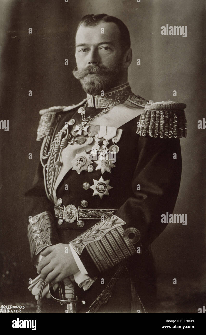 CZAR NICHOLAS II OF RUSSIA. /nRussian name, Nikolay Aleksandrovich ...