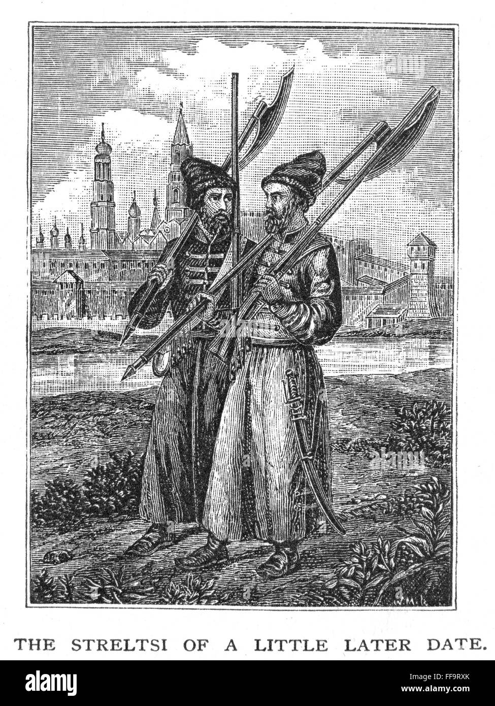 RUSSIA: STRELTSY. /n'The Streltsi of a little later date.' 17th century ...