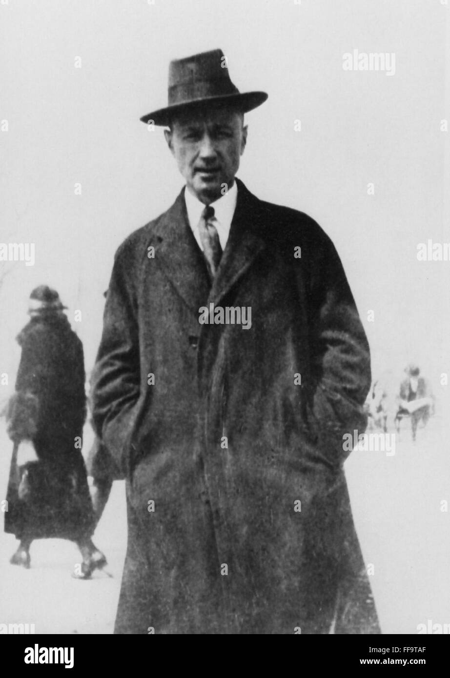 CHARLES IVES (1874-1954)./nAmerican composer. Photographed, c1917, in ...