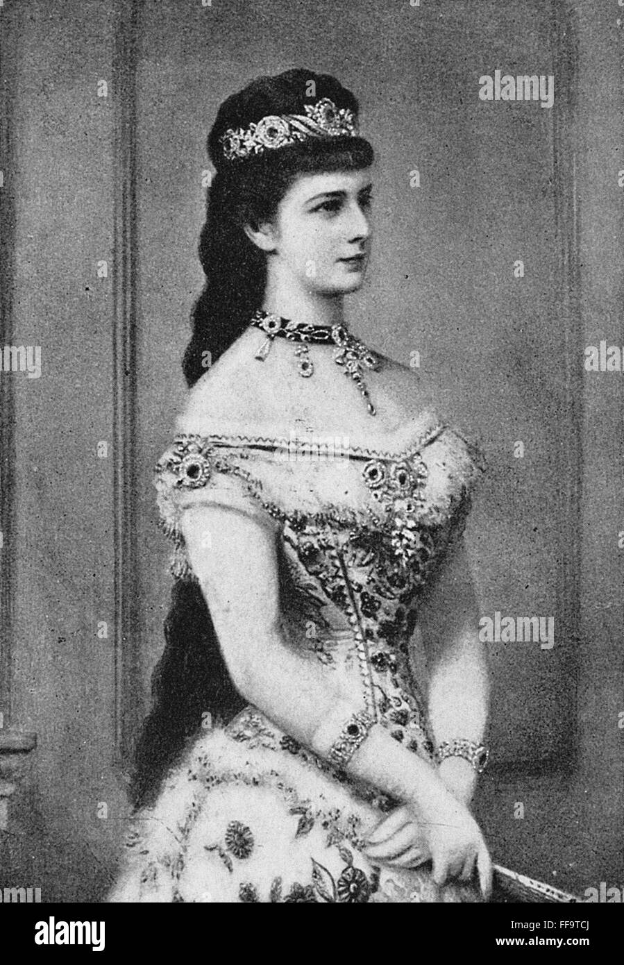 ELIZABETH OF AUSTRIA /n(1837-1898). Empress of Austria, 1854-1898 ...