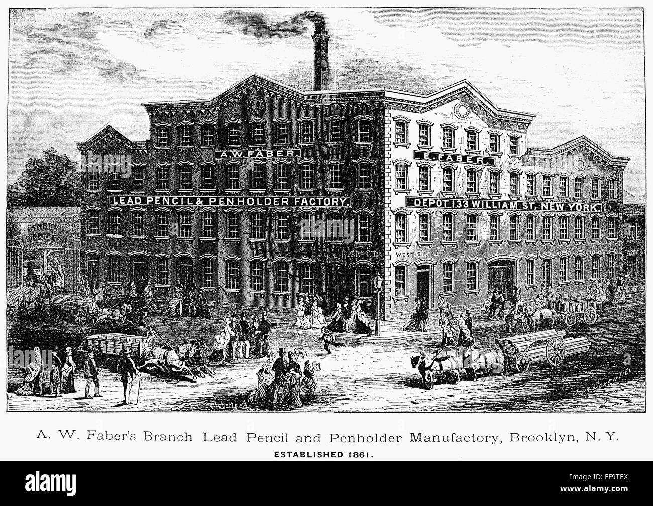 The pencil factory hi-res stock photography and images - Alamy