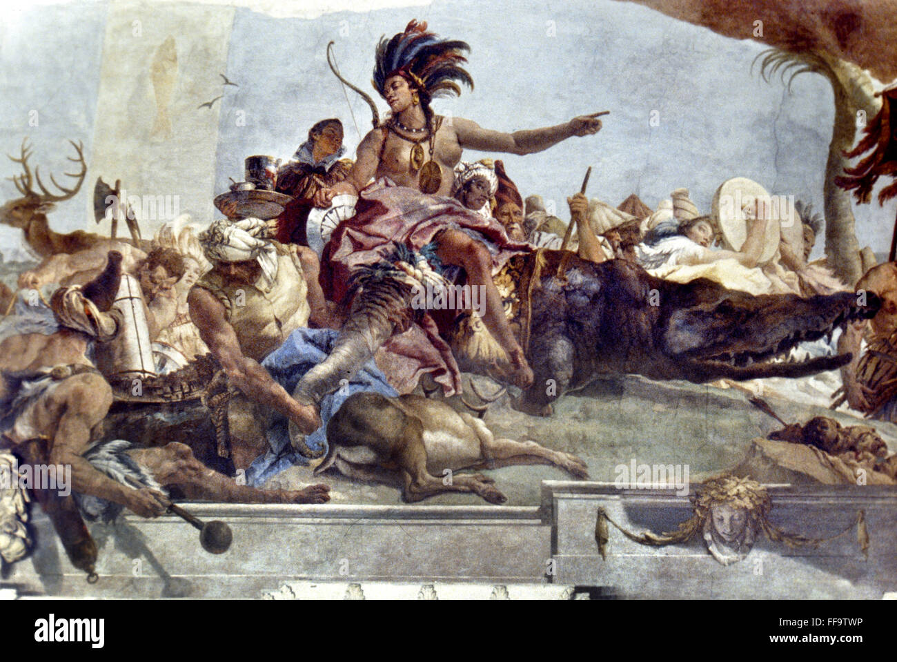 Allegory of america hi-res stock photography and images - Alamy