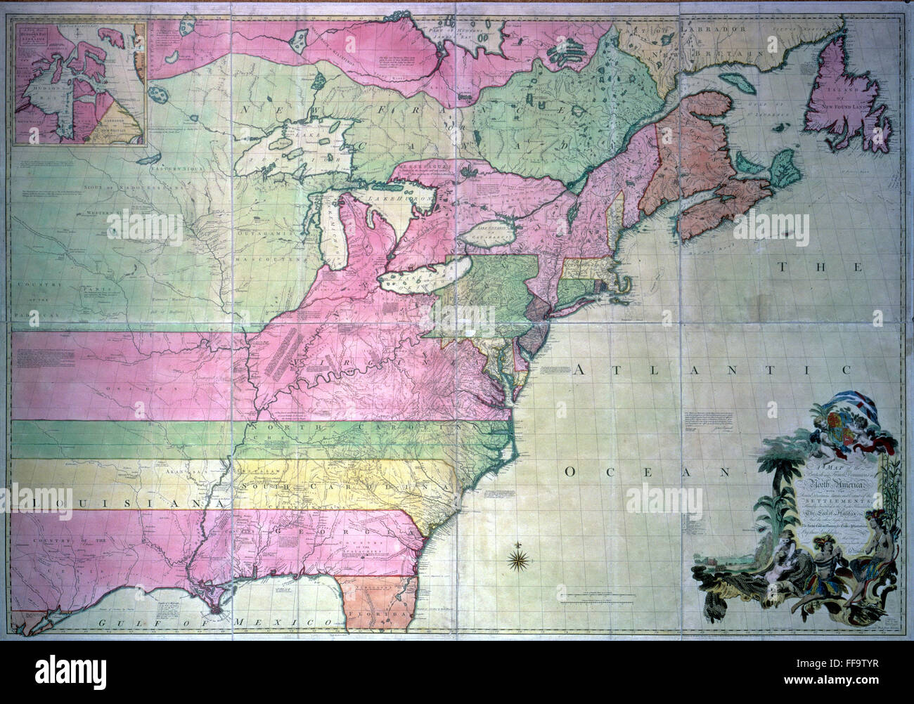 Map of mitchell hi-res stock photography and images - Alamy