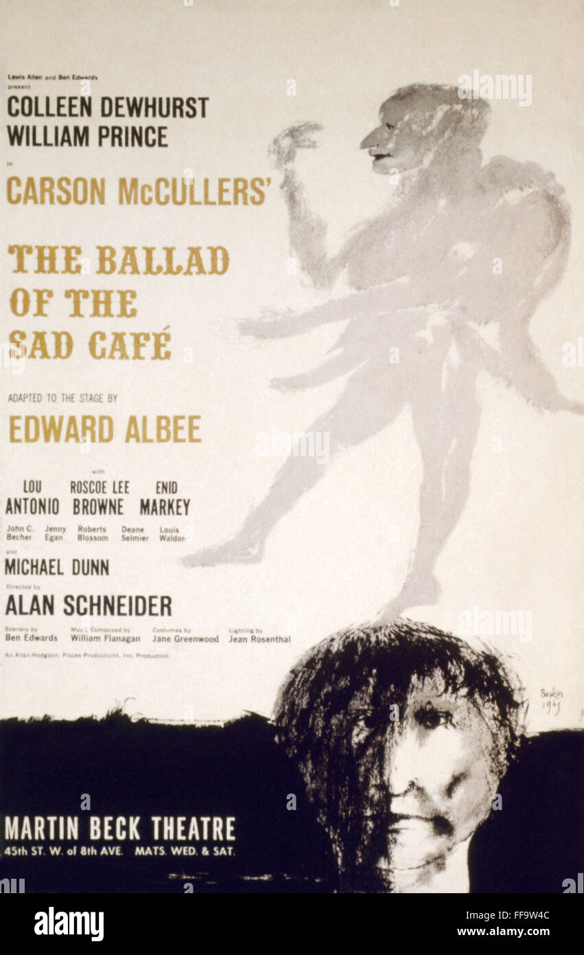 AMERICAN THEATER POSTER, /n1963, by Leonard Baskin Stock Photo - Alamy