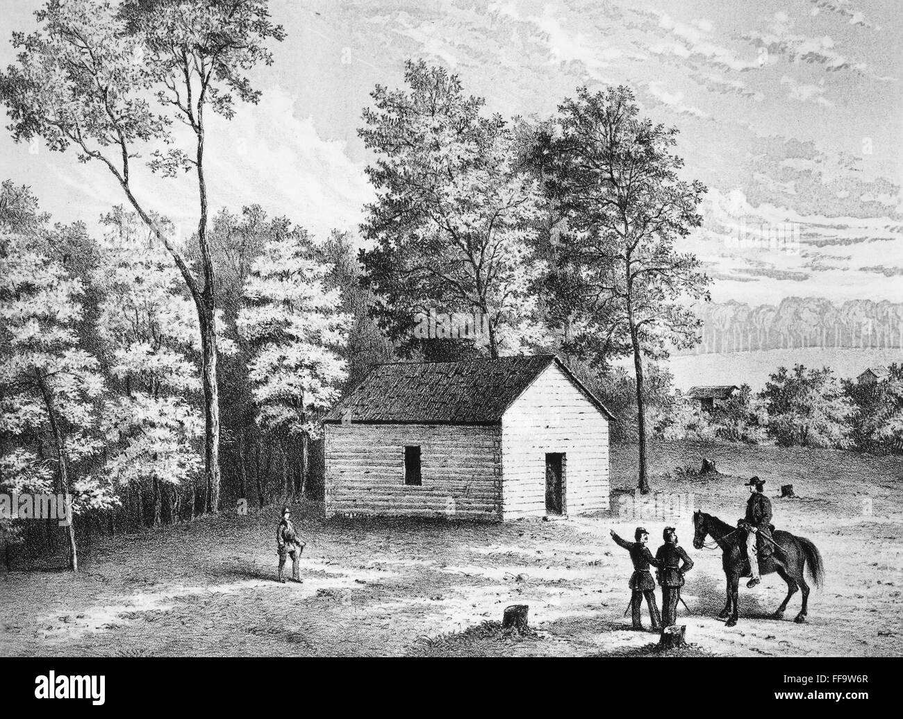 CIVIL WAR: SHILOH, 1862. /nBattle of Shiloh (Pittsburg Landing ...