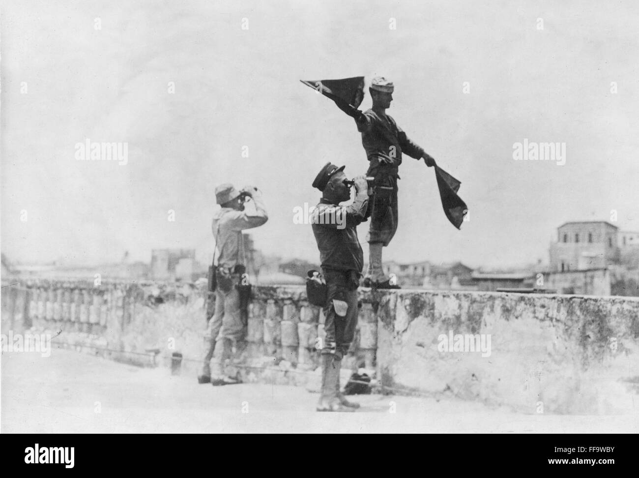 MEXICAN EXPEDITION, 1914. /nU.S. Marines ashore in Veracruz, Mexico ...