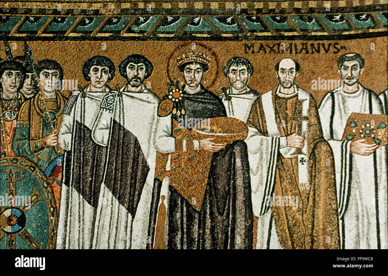 JUSTINIAN I (483-565). /nEmperor of the Byzantine Empire, 527-565 ...