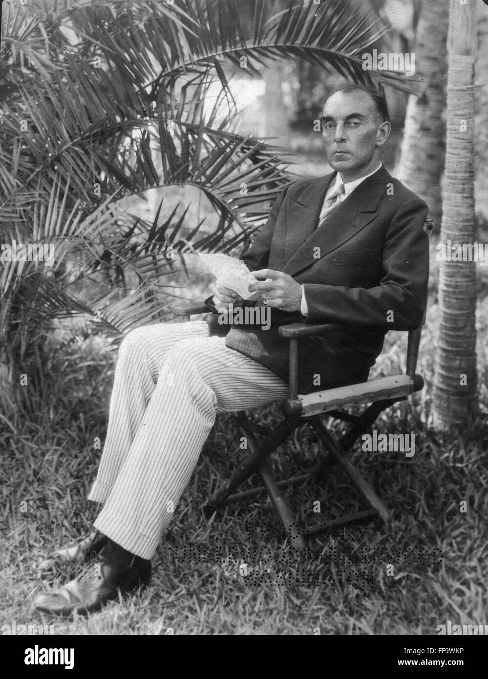 RING LARDNER (1885-1933). /nAmerican writer Stock Photo - Alamy