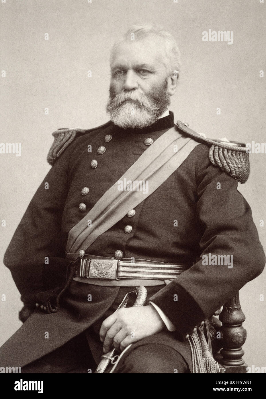 OLIVER OTIS HOWARD /n(1830-1909). American army officer. Original ...