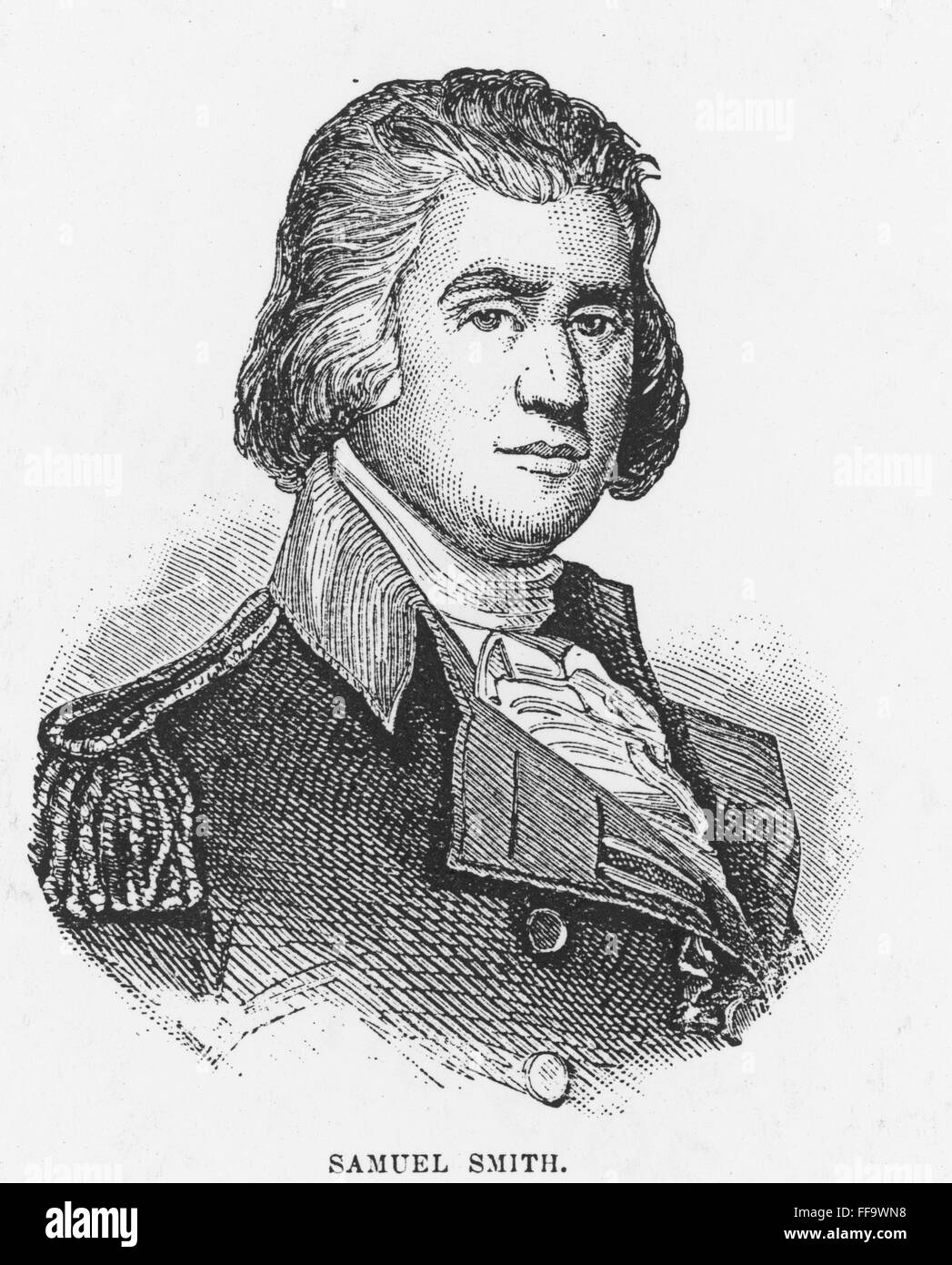SAMUEL SMITH (1752-1839). /nAmerican soldier and politician. Wood ...