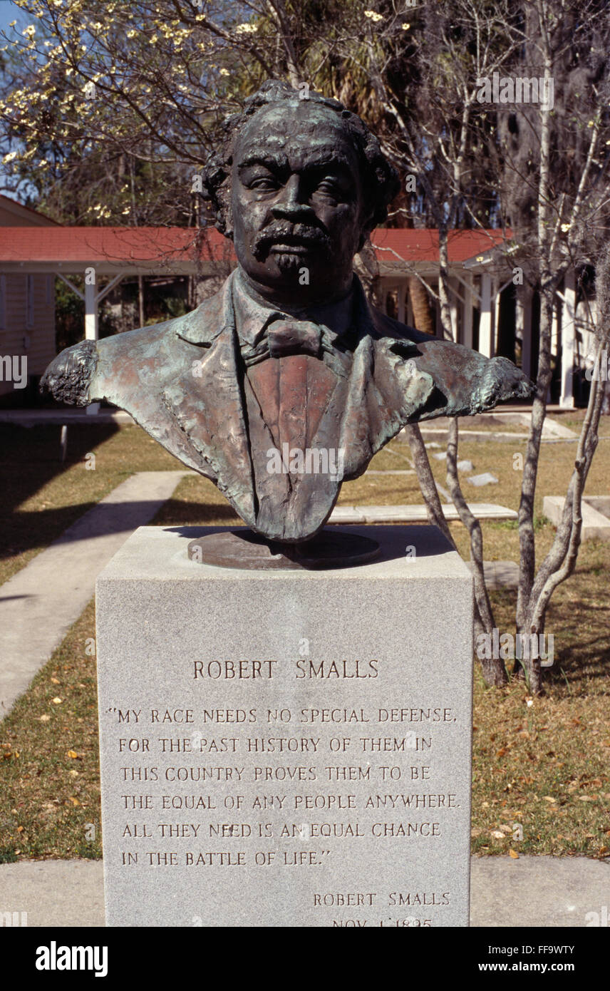 ROBERT SMALLS (1839-1915). /nAmerican naval hero and politician. Bust ...