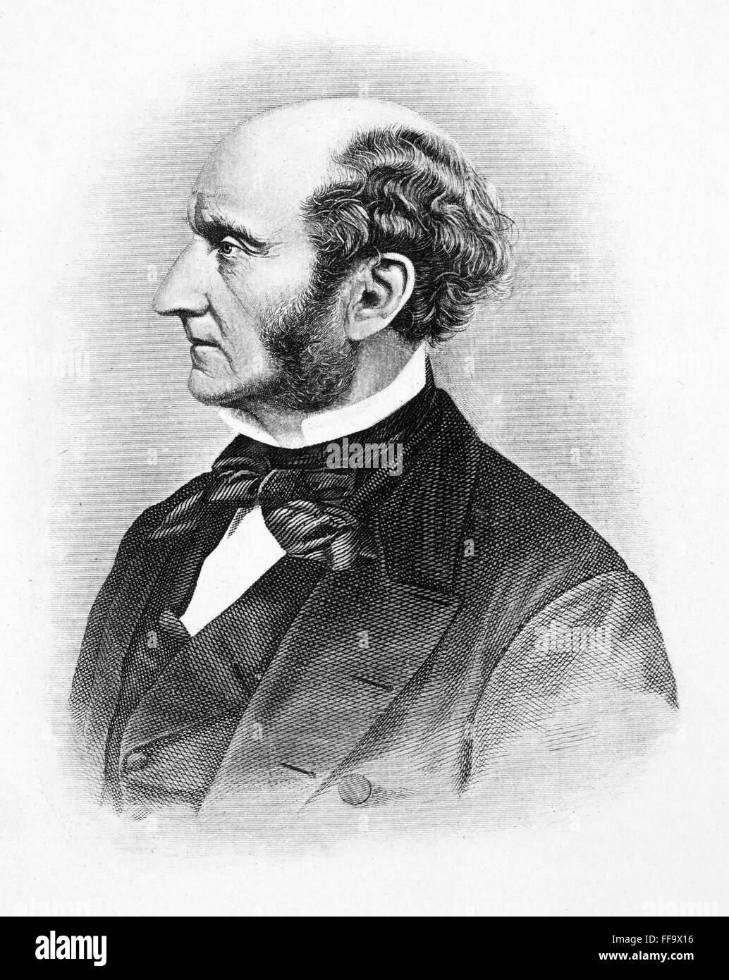 JOHN STUART MILL /n(1806-1873). English philosopher and economist. Line ...