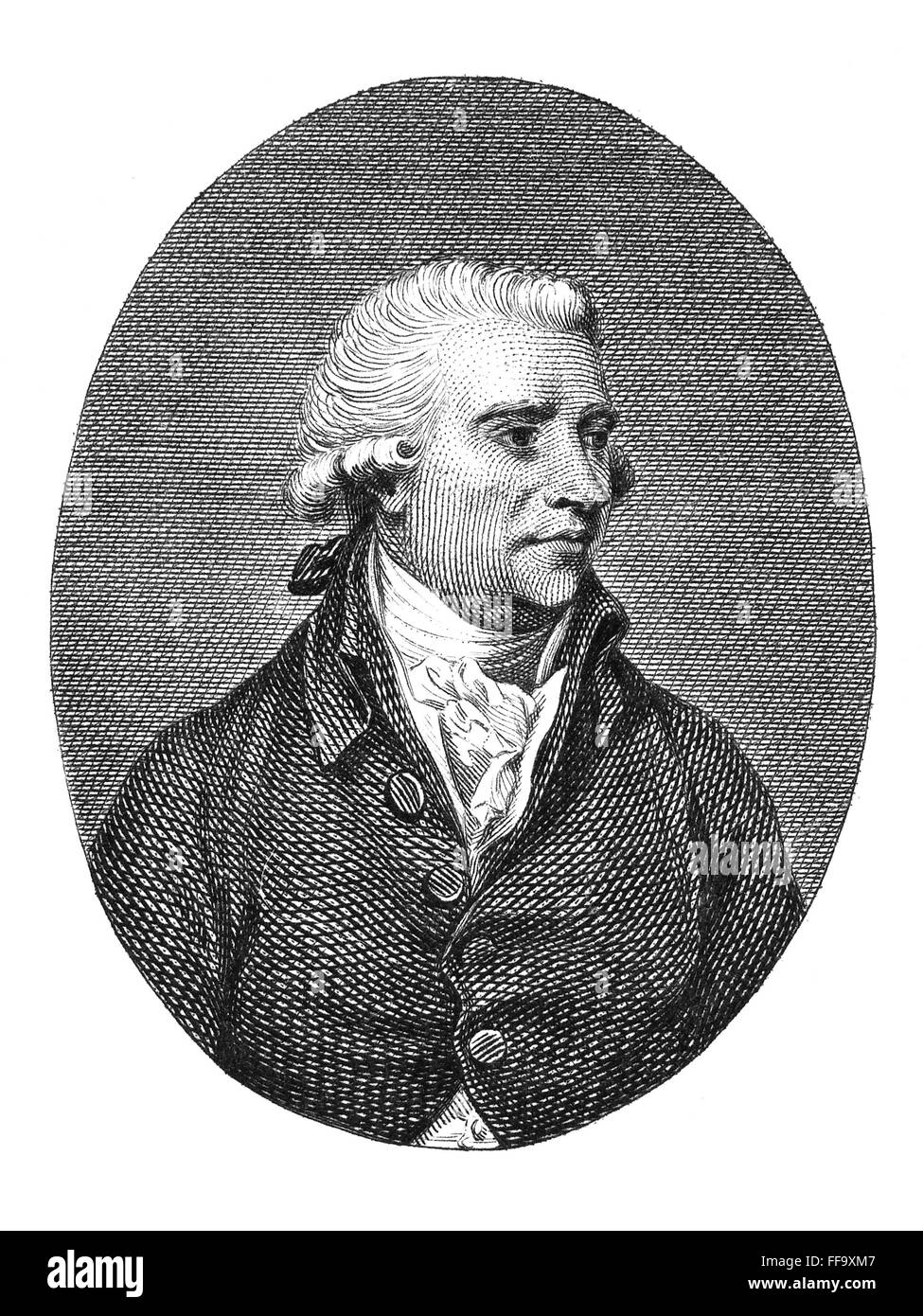 EDMUND BURKE (1729-1797). /nBritish statesman and orator. Copper ...