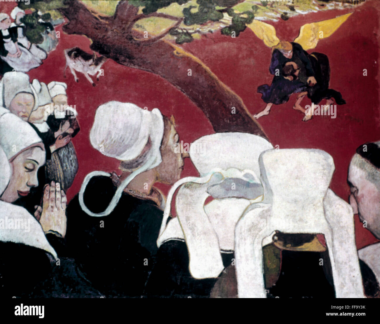 GAUGUIN: VISION, 1888. /nPaul Gauguin: The Vision After the Sermon ...