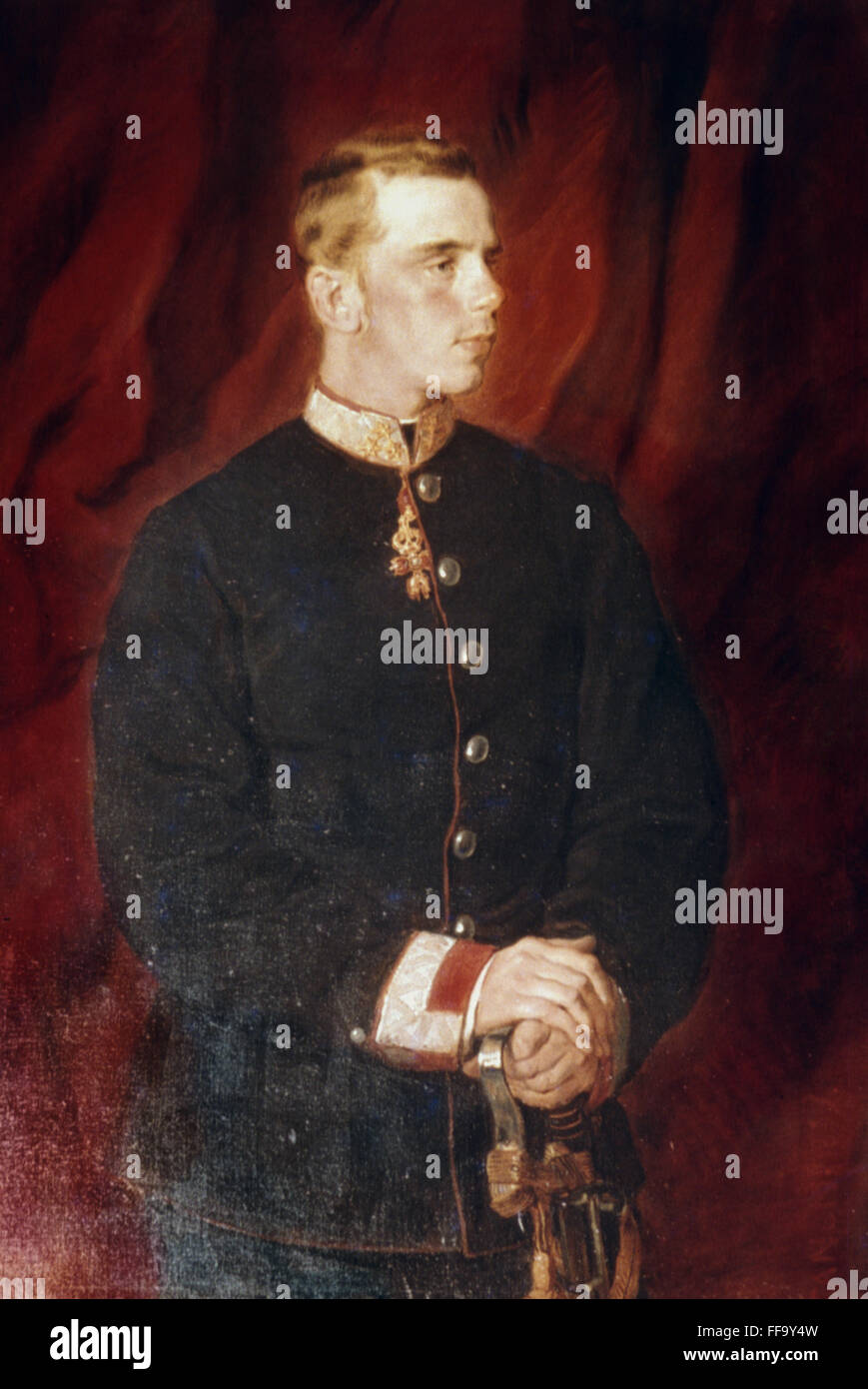 PRINCE RUDOLF OF AUSTRIA /n(1858-1889). Archduke and crown prince of ...