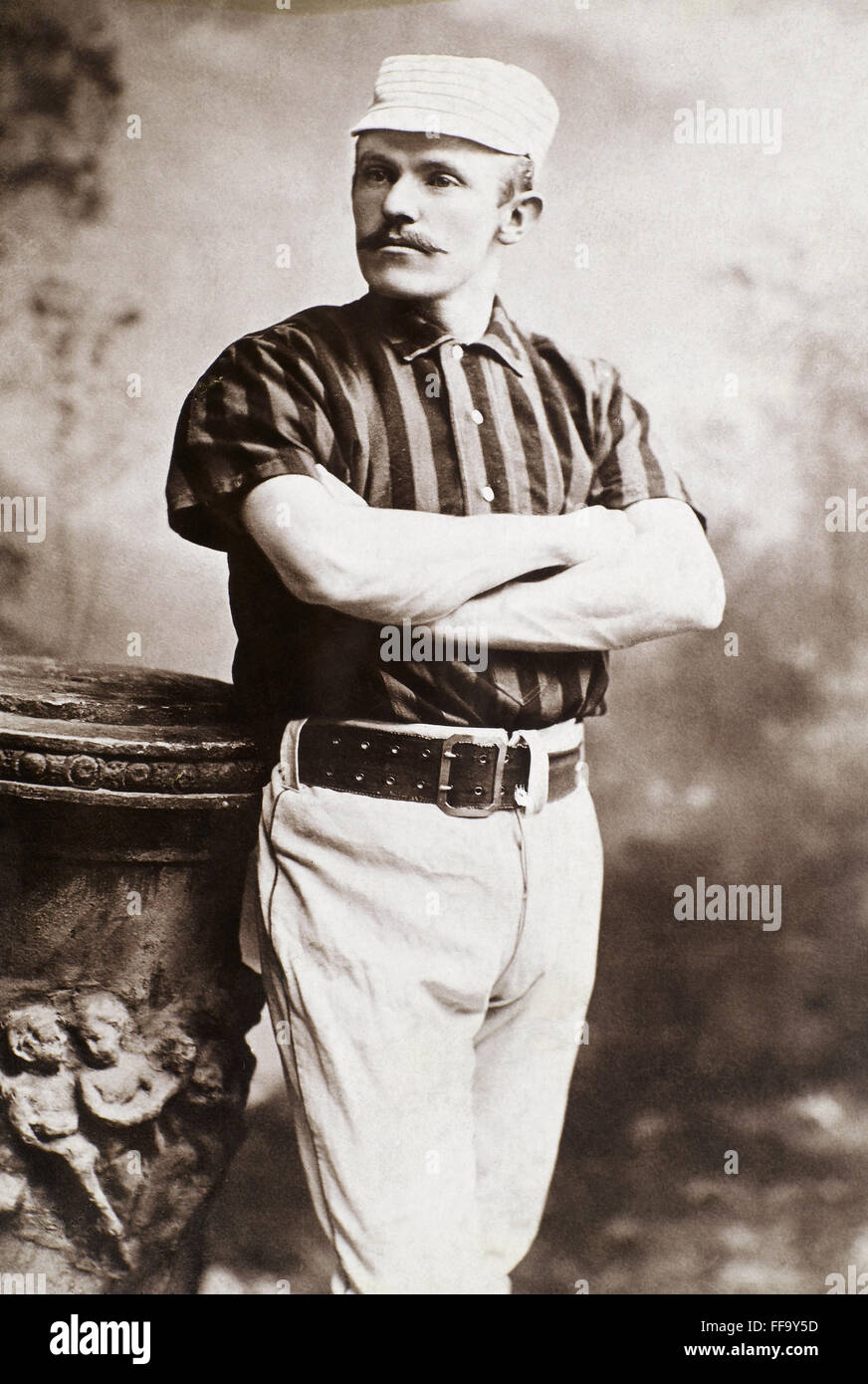 JOHN M. WARD (1860-1925). /nAmerican professional baseball player ...