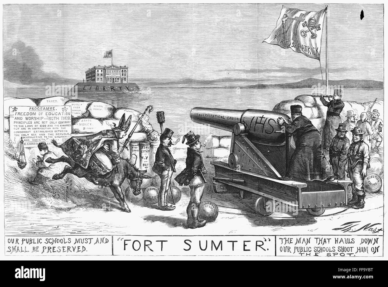 Cartoon fort hi-res stock photography and images - Alamy