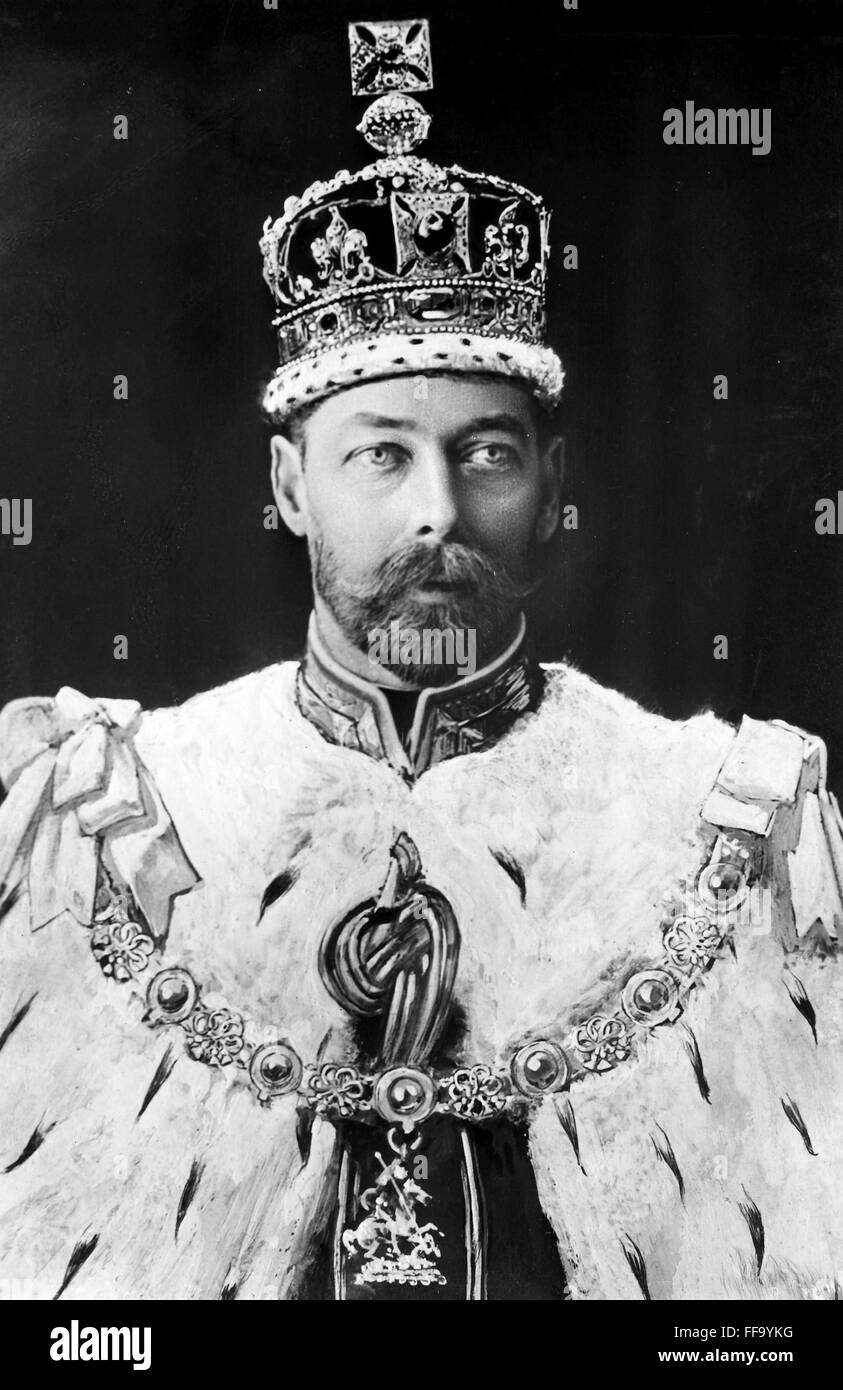 GEORGE V (1865-1936). /nKing of Great Britain 1910-1936 Stock Photo - Alamy