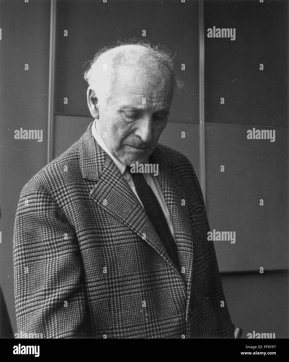 MARC CHAGALL (1887-1985). /nFrench (Russian born) painter. Photographed ...