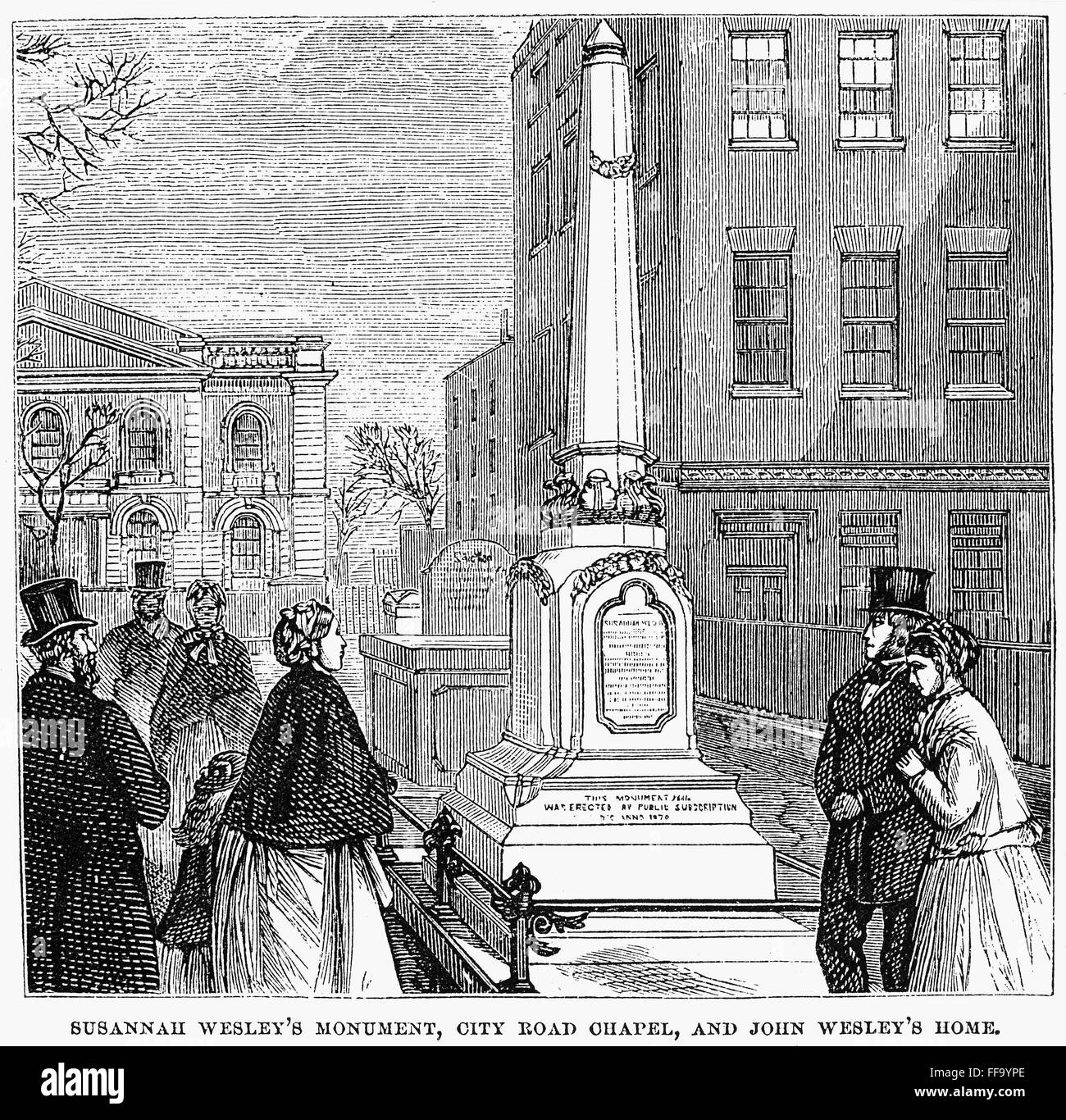 JOHN WESLEY (1703-1791). /nEnglish theologian, evangelist, and founder ...