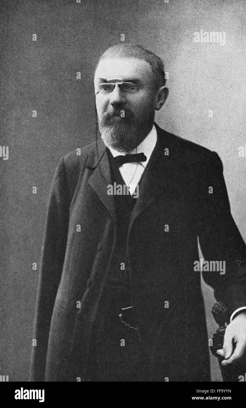 JULES HENRI POINCARE /n(1854-1912). French mathematician Stock Photo ...